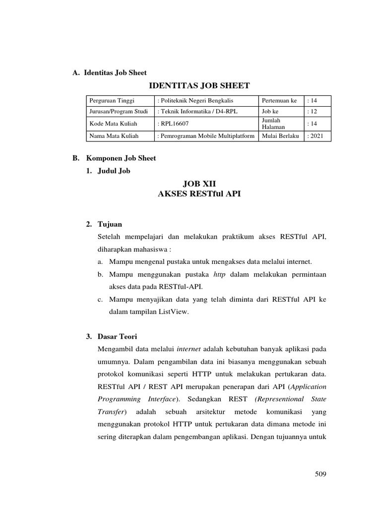 Modul Praktikum 12 | PDF