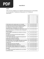 UCLA Escala de Soledad Revisada | PDF | Validez (Estadísticas) | Soledad