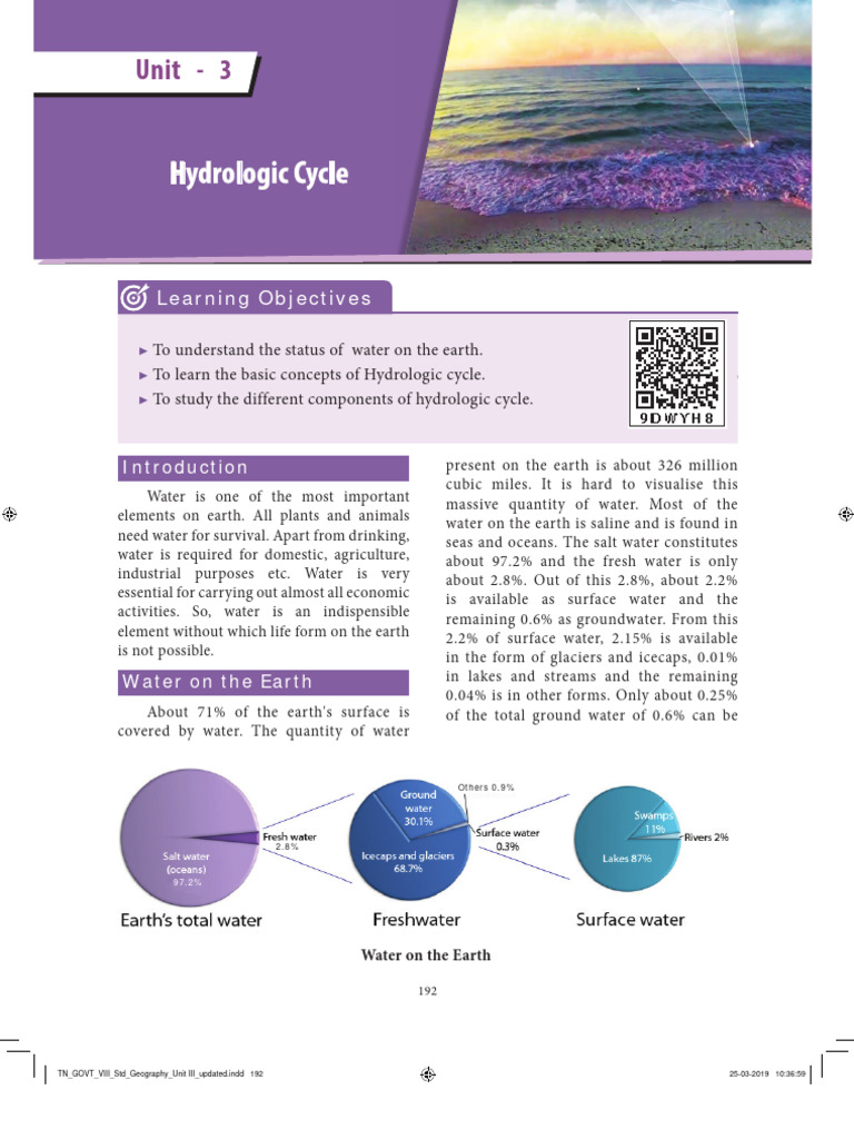 Hydrological Cycle | PDF | Water Cycle | Precipitation