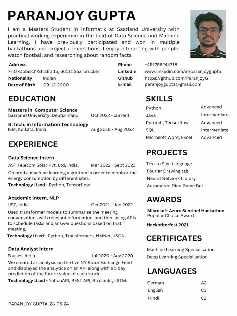 Aligned CV | PDF