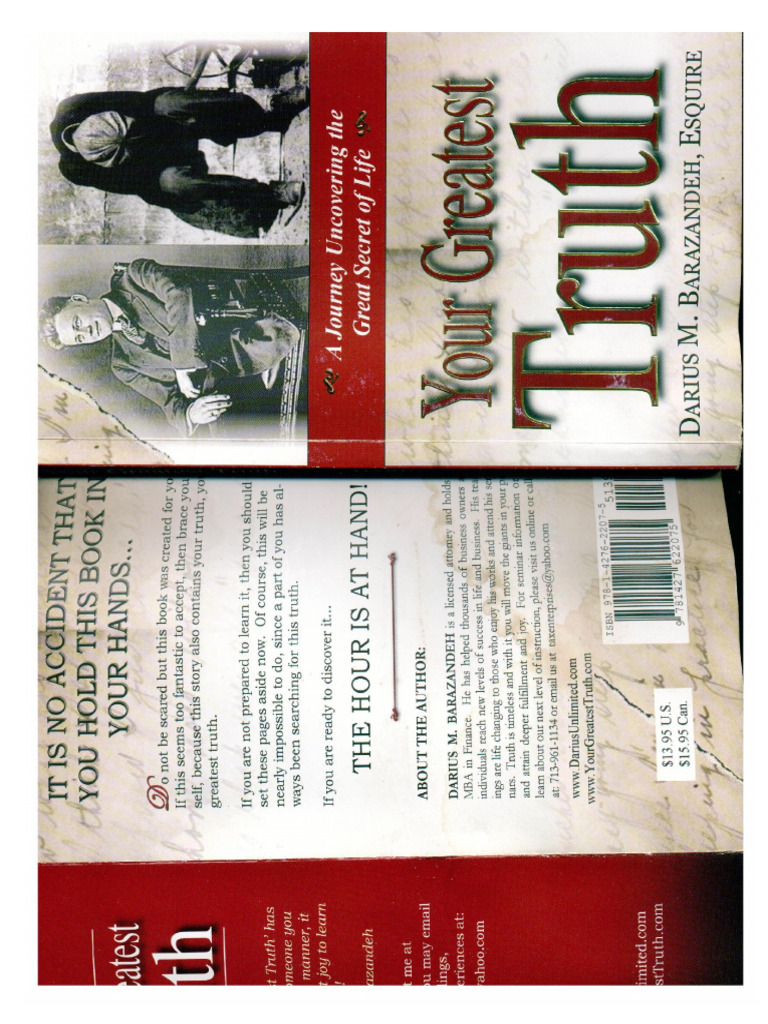 Your Greatest Truth Darius | PDF | Thought | Mind