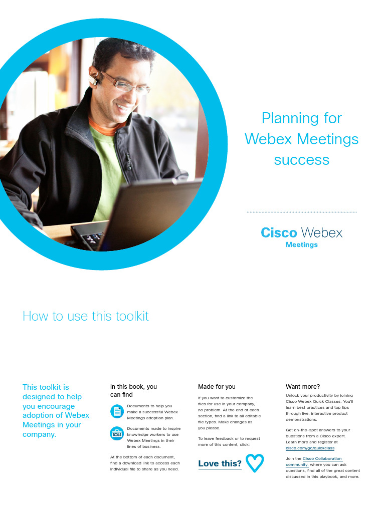 CISCO GENERAL Webex Meetings Guide | PDF | Information Security ...