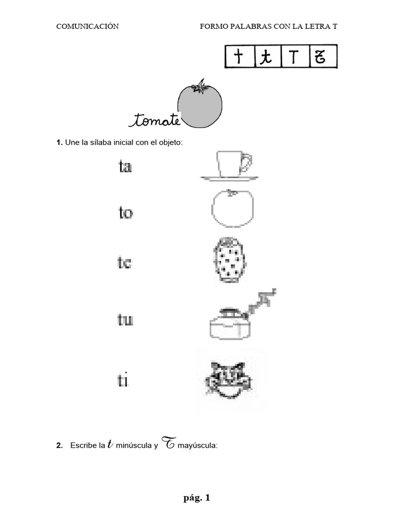 Anexo Letra T | PDF