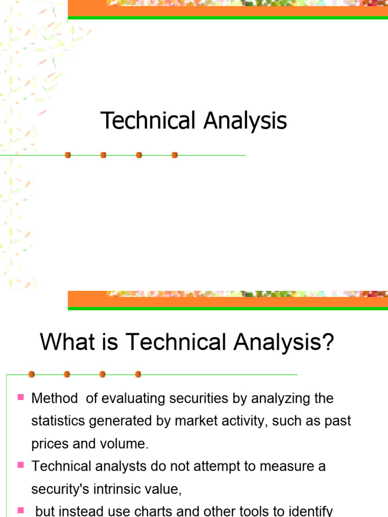 Understanding Technical Analysis Basics | PDF | Technical Analysis | Market (Economics)