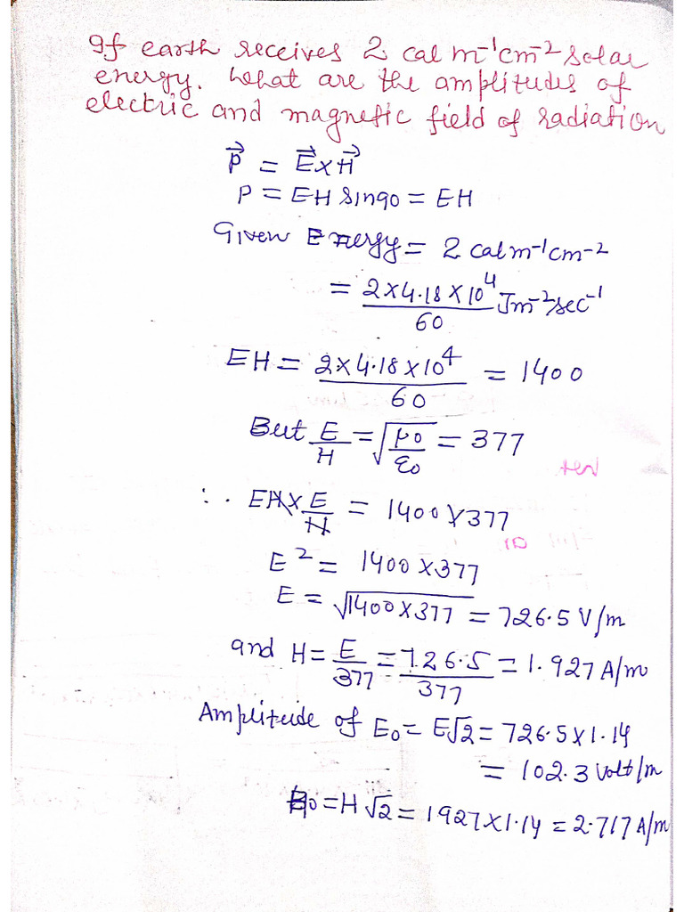 Unit 4 Solved Numericals | PDF