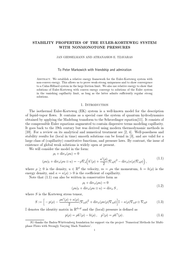 EK_weakstrong | PDF | Fluid Dynamics | Navier–Stokes Equations