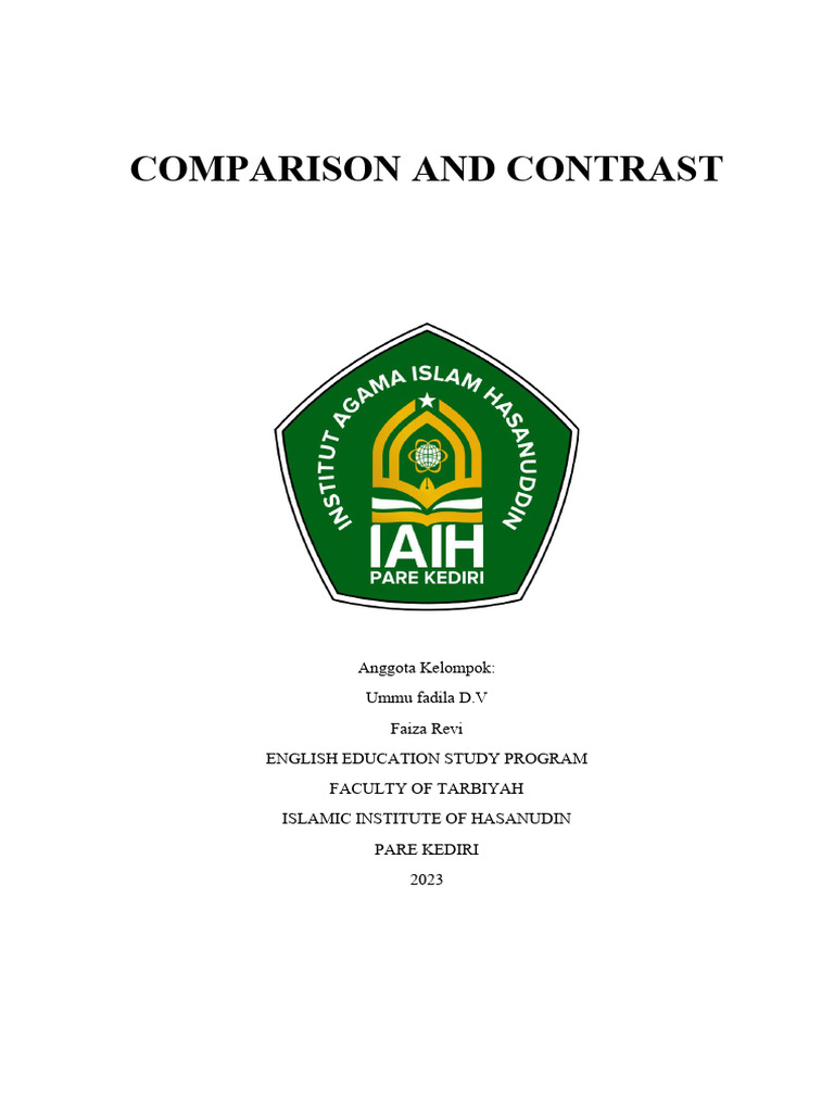 Compa and Contrast SSSTTTT | PDF | Communication | Telephone