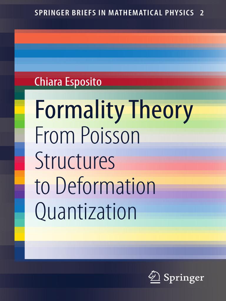Formality Theory: From Poisson Structures To Deformation Quantization | PDF | Quantization ...