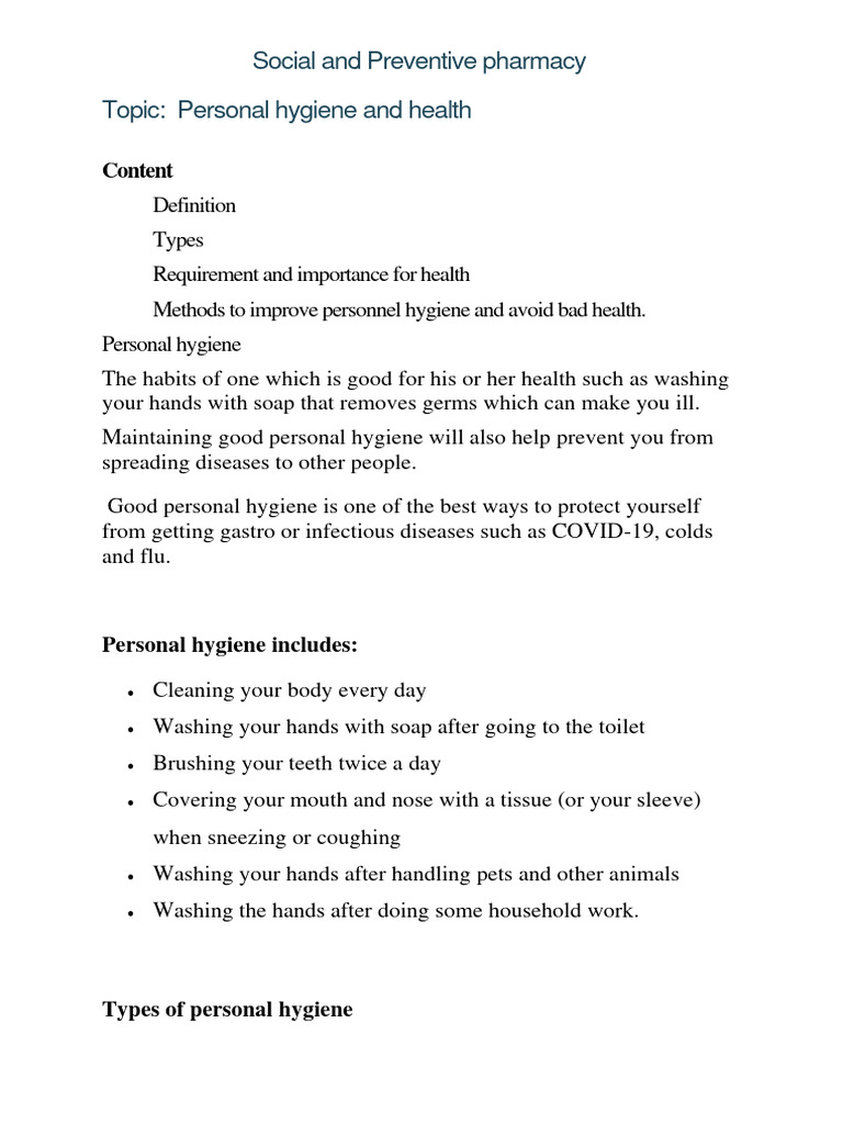 HR No 18 | PDF | Hygiene | Hand Washing