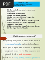 Supervisory Management N4 - Module 1 | PDF