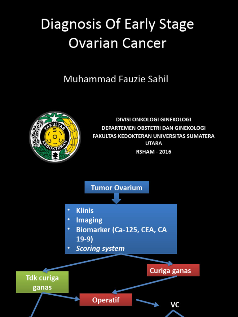 Diagnosis Kanker Ovarium Stadium Dini MFS | PDF