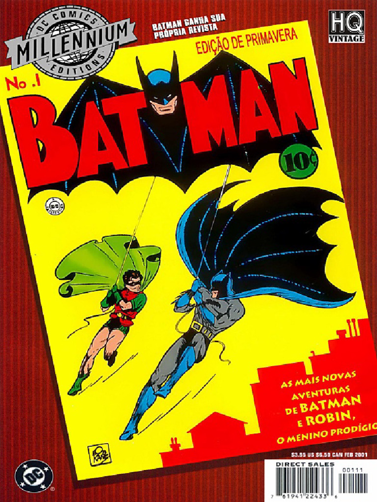 Batman 001 (1940) DC Millenium Edition PT-BR | PDF