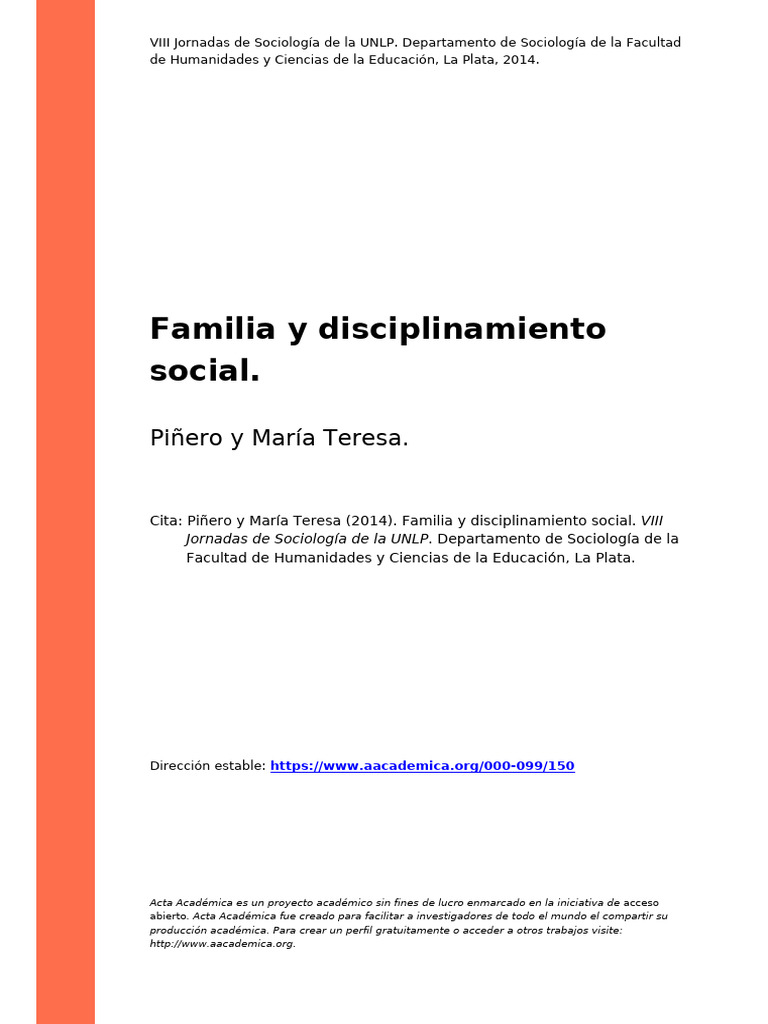 Piñero | PDF | Familia | Ideologías