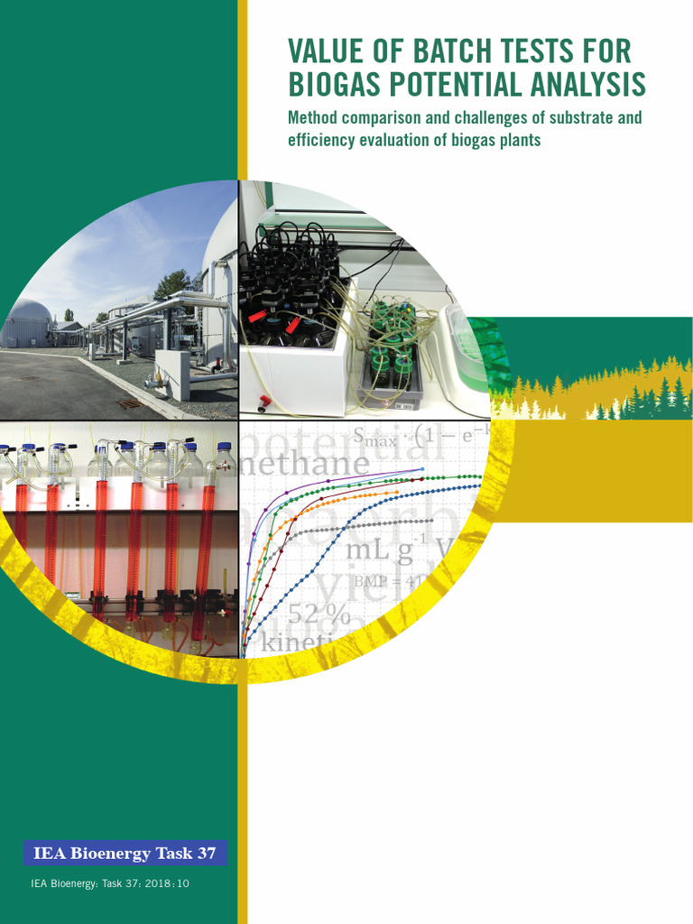 Value of Batch Tests For | Download Free PDF | Biogas | Anaerobic Digestion