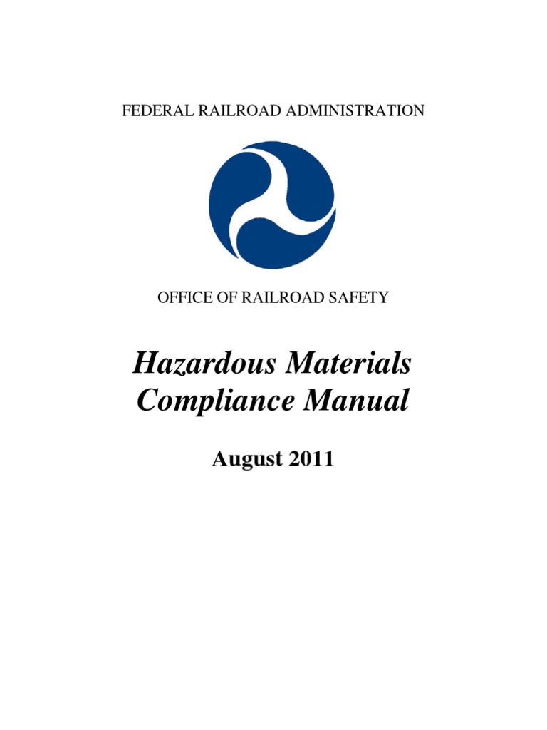 Hazmat Compliance Manual Rev 2011-08 | PDF | Dangerous Goods ...