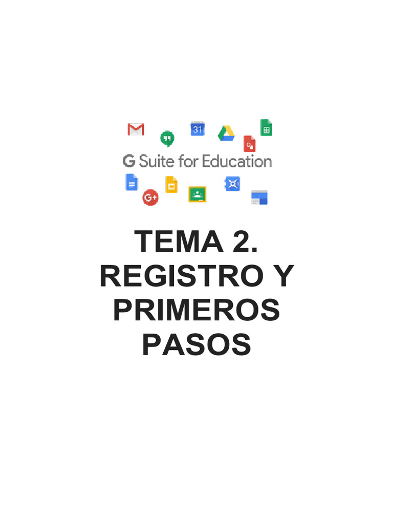 Tema 2 Primeros Pasos | PDF | Gmail | Informática