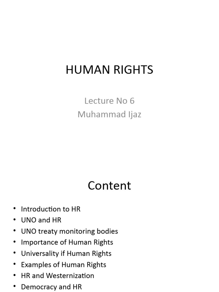 Human Rights Pdf Human Rights United Nations