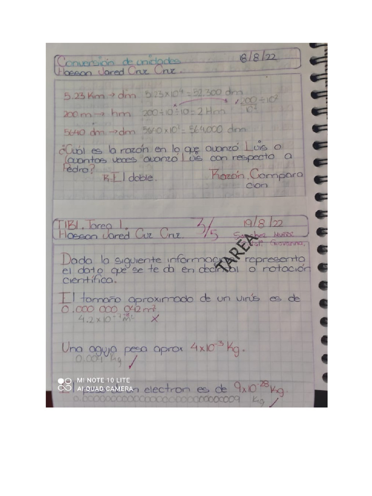 T1B1 PREFIJOS Y CONVERSIONES A DECIMALES. | PDF T1B1 PREFIJOS Y CONVERSIONES A DECIMALES. | PDF