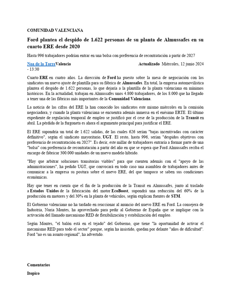 Empleo Desempleo | PDF