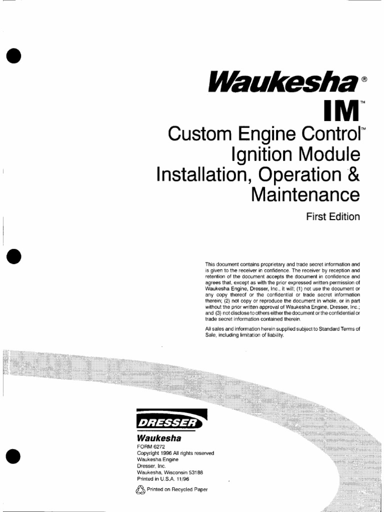 CEC Ignition Module O&M | PDF