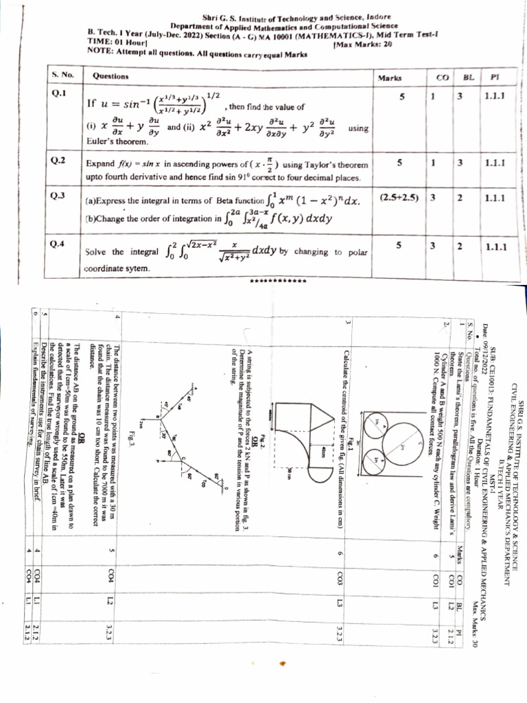 MST 1 | PDF | Electricity | Electrical Engineering