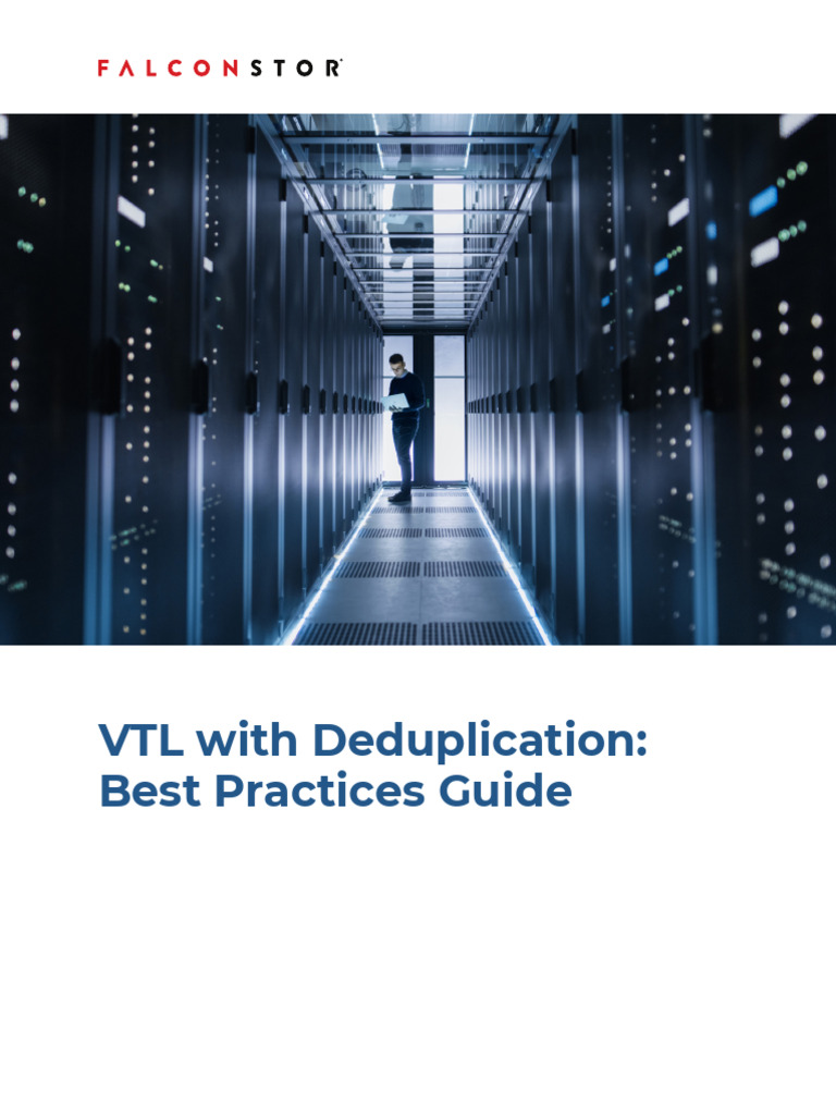FalconStor VTL White-Paper Best Practices Guide | PDF | Backup | Computer Data Storage