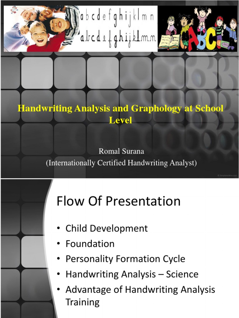 Handwriting Analysis in Schools | PDF | Graphology | Mind