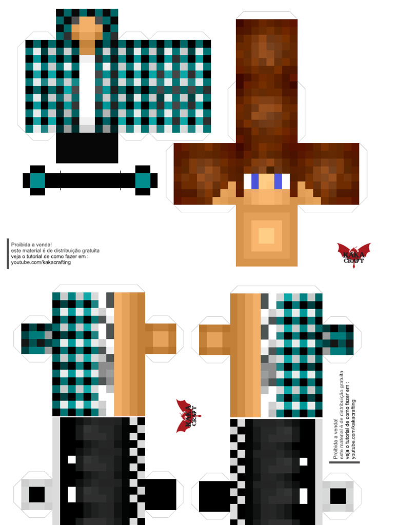 Kakacraft - Papercraft - Authentic, Malena e Febatista | PDF