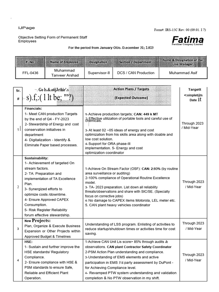 CAN_Operation_Staff_Objectives_scan | PDF | Regulatory Compliance ...