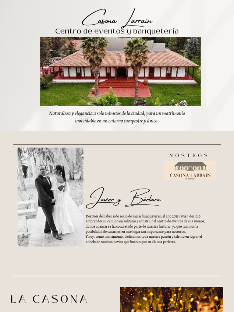 Casona Larrain Presupuestos 2024 2025 - 116105 - 65b7b9725b716 | PDF | Postres | Tortita