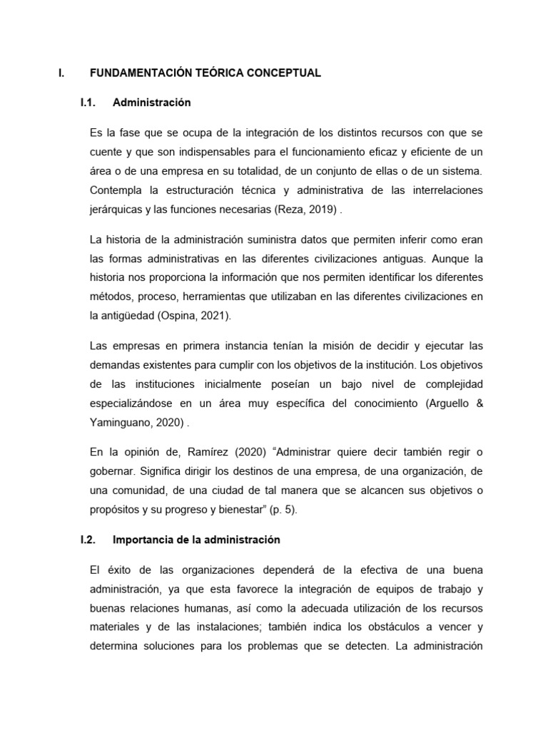FUNDAMENTACIÓN TEÓRICA CONCEPTUAL | Descargar gratis PDF | Business ...