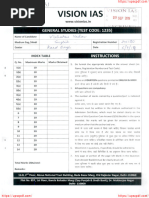 OMR Sheet For UPSC PRELIMS | PDF