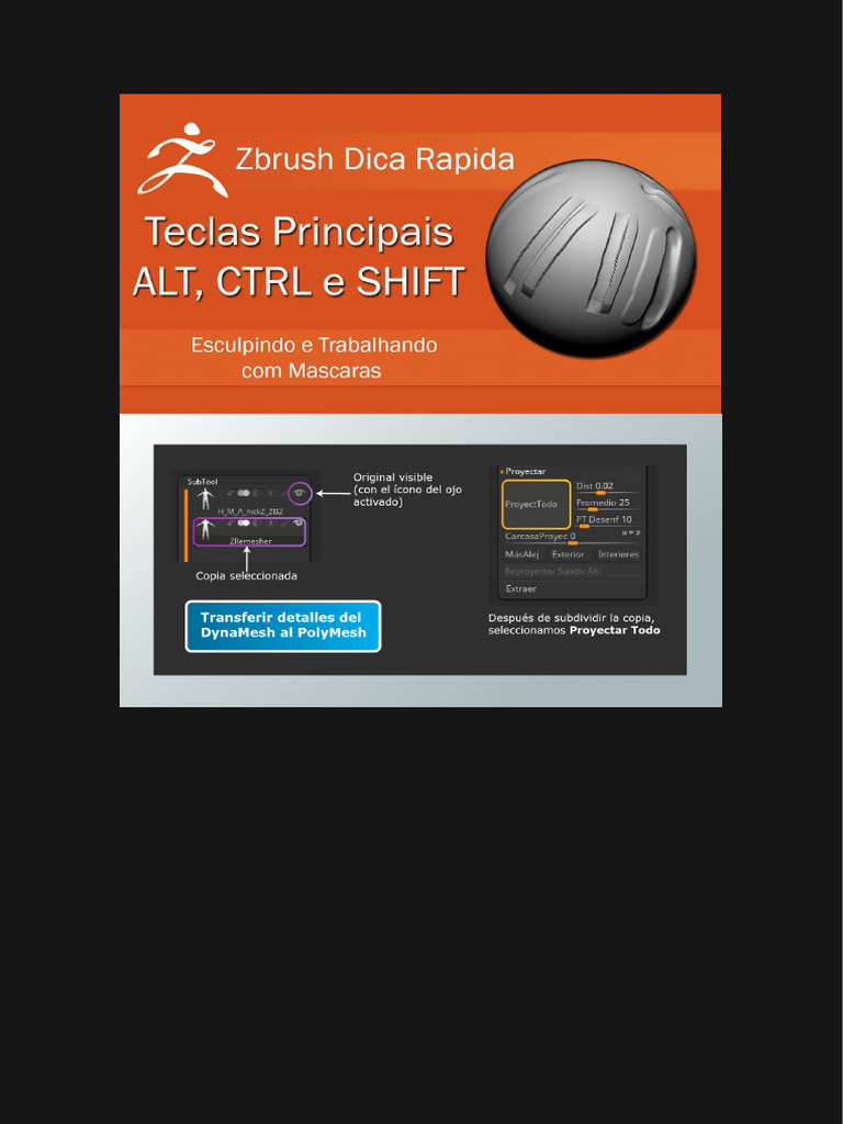 Zbrush Atajos | PDF