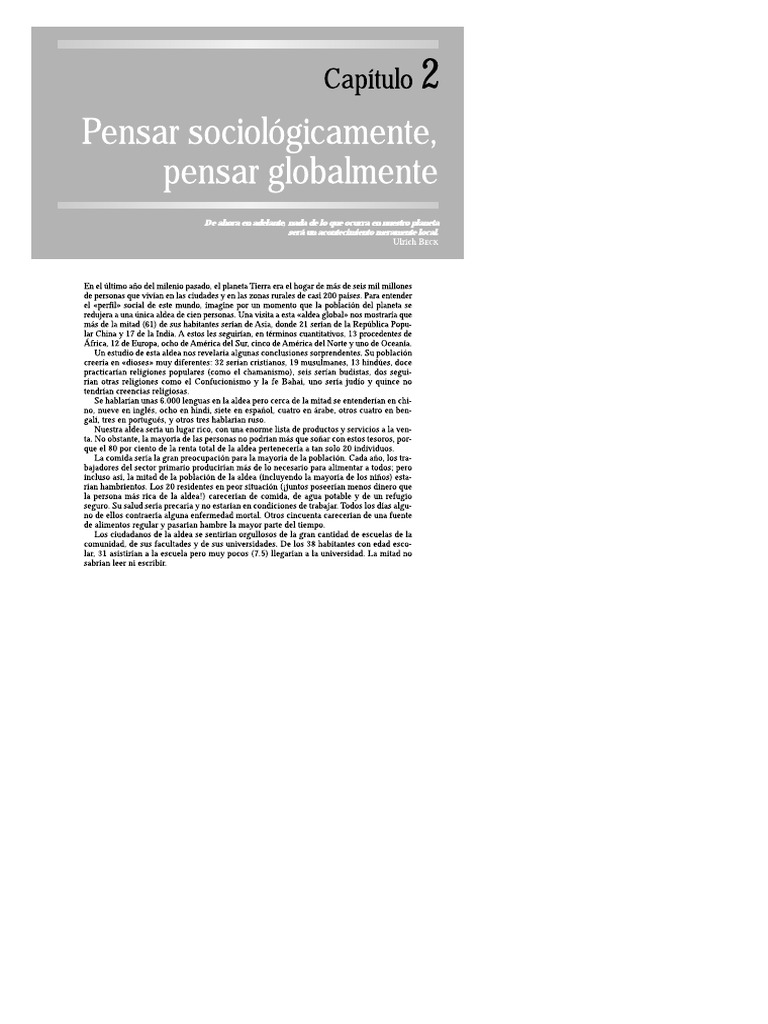 02 Paradigmas Sociologicos Macionis | PDF