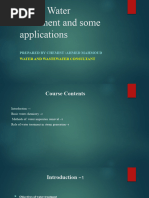 Water Treatment in Engineering Chemistry | PDF
