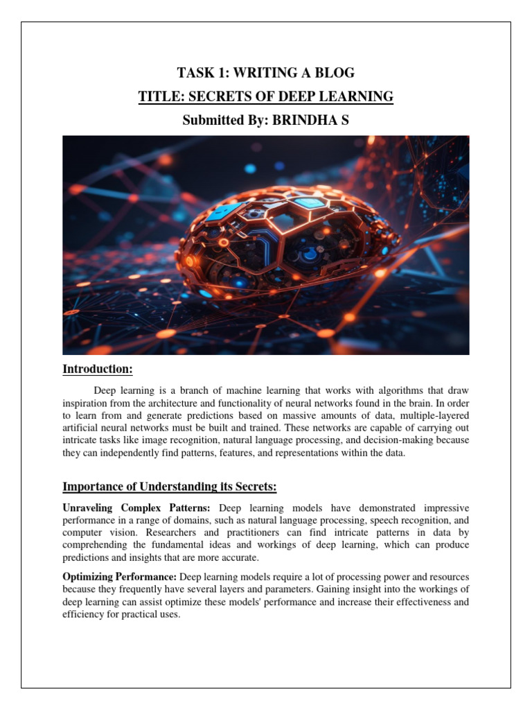 Secrets of Deep Learning 1716536527 | PDF | Artificial Neural Network ...