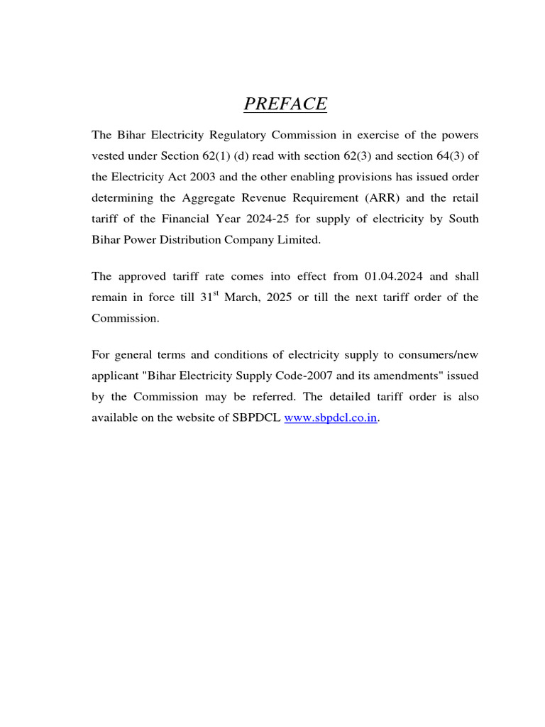 Final Tariff Schedule - 2024-25 | PDF | Electric Power Distribution ...