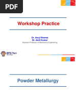 Pulverization Process in Powder Metallurgy | PDF | Mill (Grinding) | Alloy