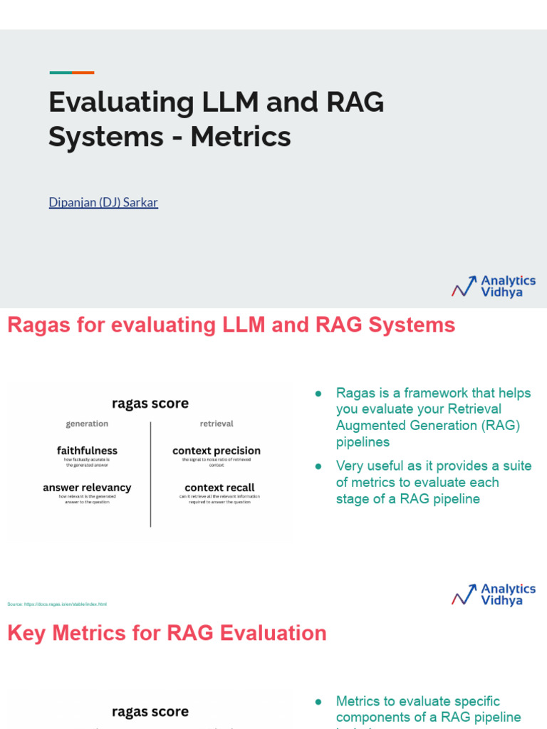 Evaluating LLM and RAG Systems Hands On Guide To Metrics 1719171401 ... Evaluating LLM and RAG Systems Hands On Guide To Metrics 1719171401 ...