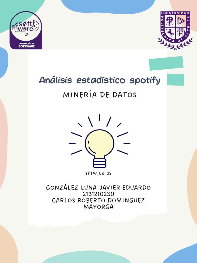 Análisis spotify | PDF | Datos | Procesamiento de datos