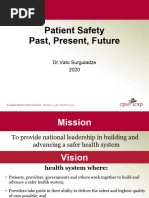 SEC & SSER Patient Safety Measurement System For Healthcare: HPI White ...