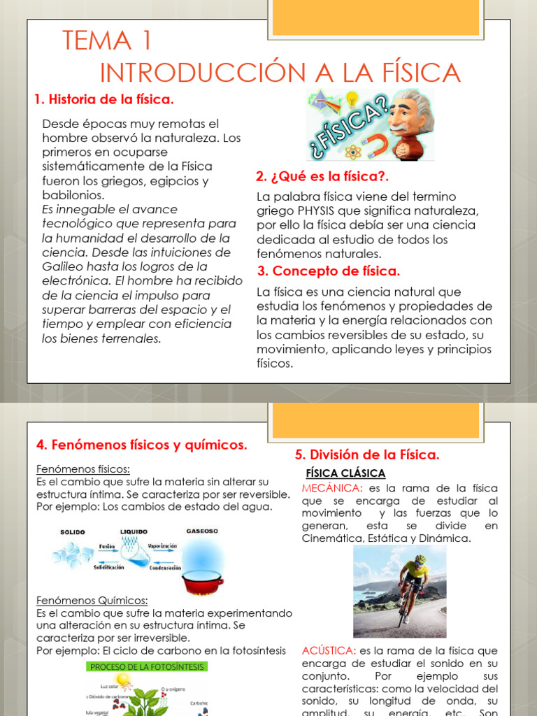 01. TEMA 1-INTRODUCCIÓN A LA FÍSICA-1 | PDF | Física | Science