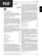 Growth Promotion Test Guide For Media Used in Sterility Tests | PDF ...