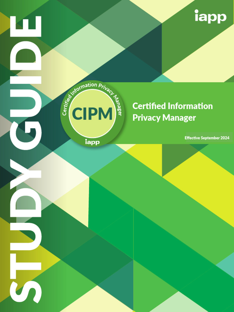 CIPM Study Guide for Privacy Certification | PDF | Privacy | Life Cycle ...