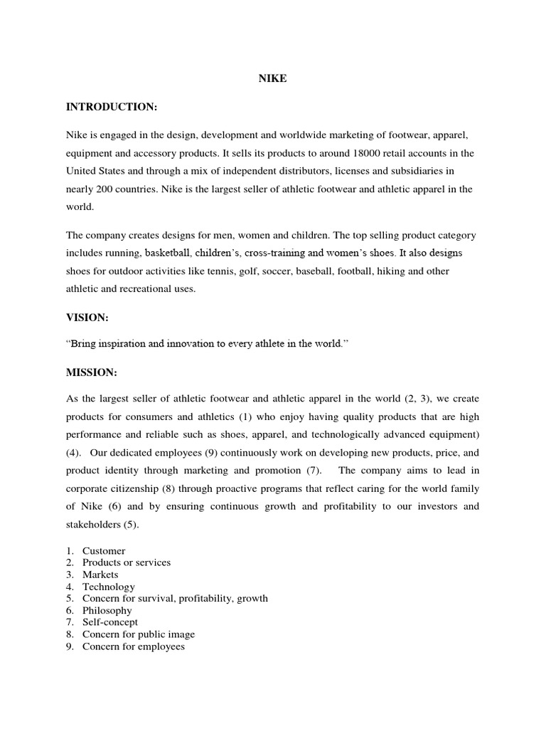 Nikefinalproject 151130105324 Lva1 App6892 | PDF | Nike | Retail