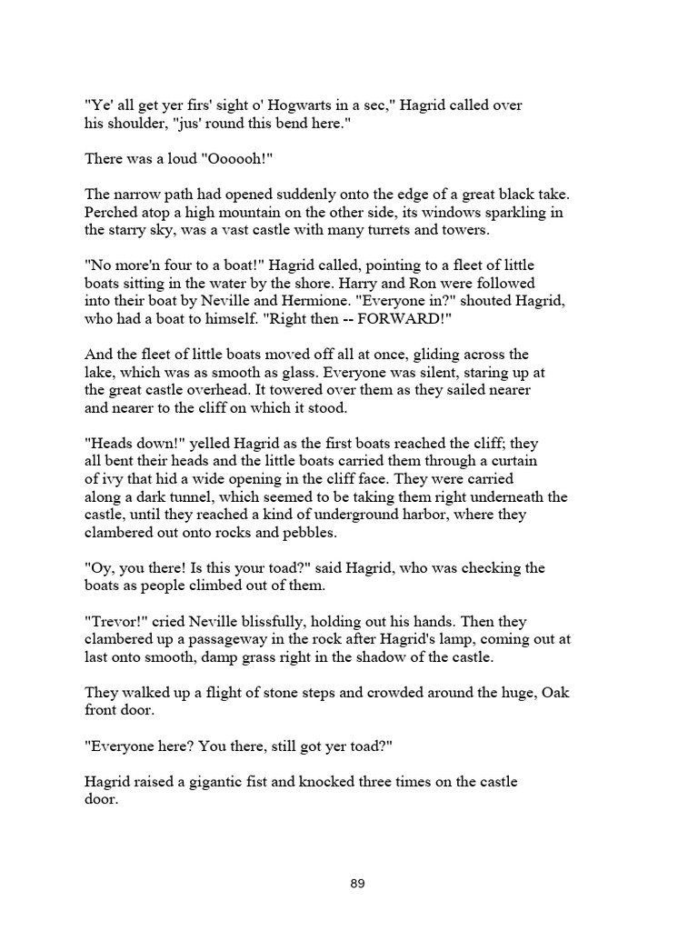 Harry Potter and The Sorcerers Stone (1) - 090 | PDF | Social Science ...