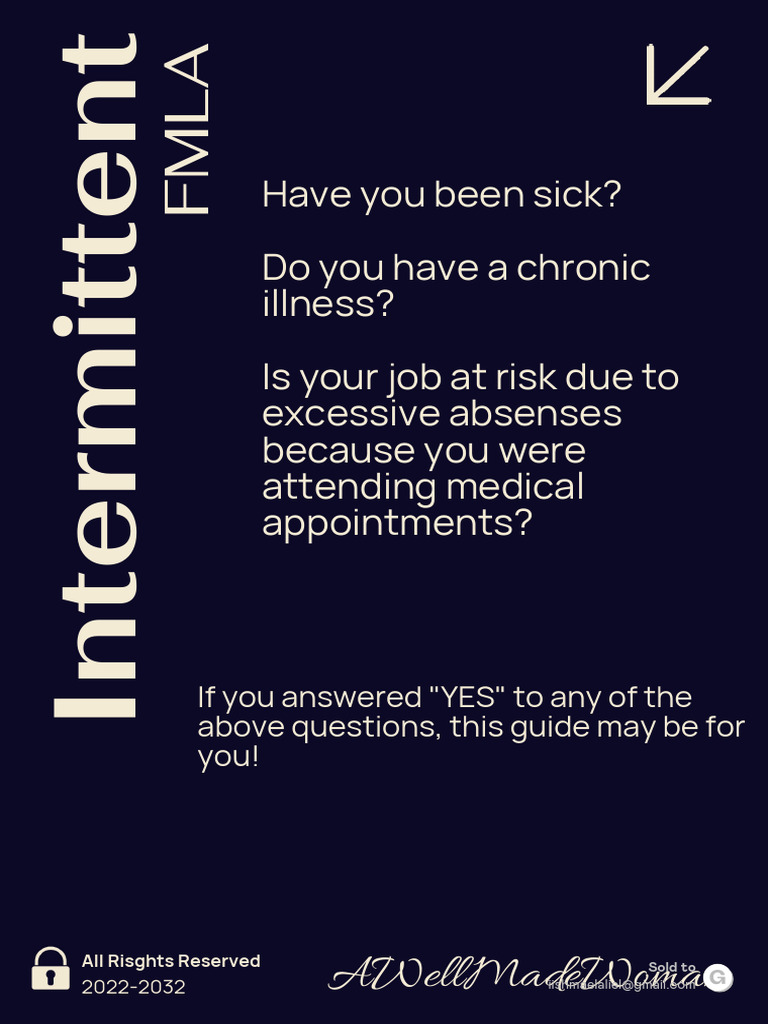 Quick Reference Guide to Intermittent FMLA (6) | PDF | Family And ...