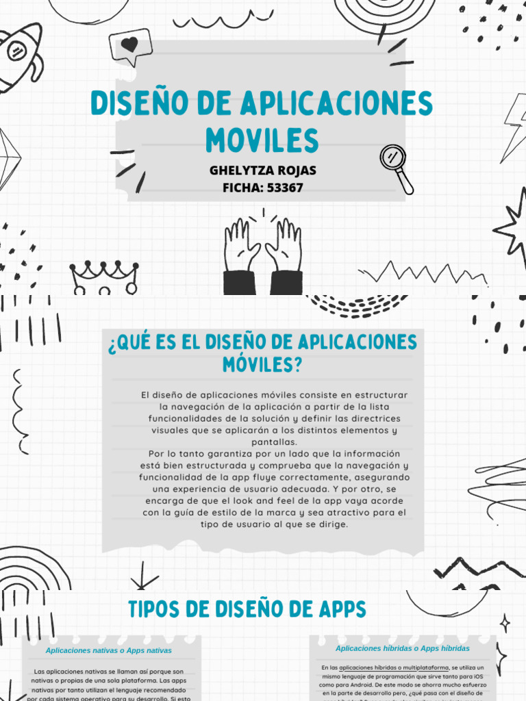 Diseño de Aplicaciones Moviles | PDF | Aplicación movil | Software de la aplicacion