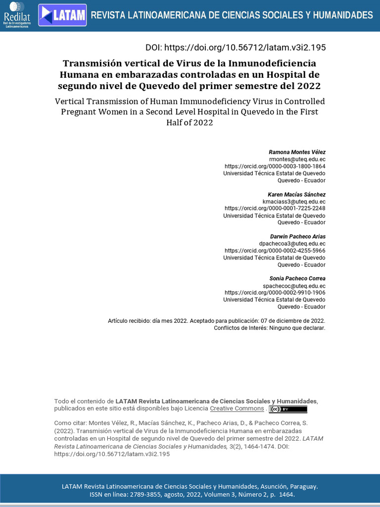 1464 1474 | PDF | VIH | Lentivirus