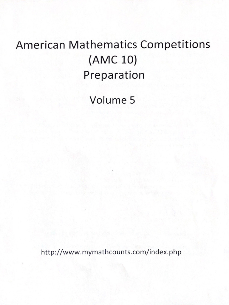 V5 Amc10 | PDF